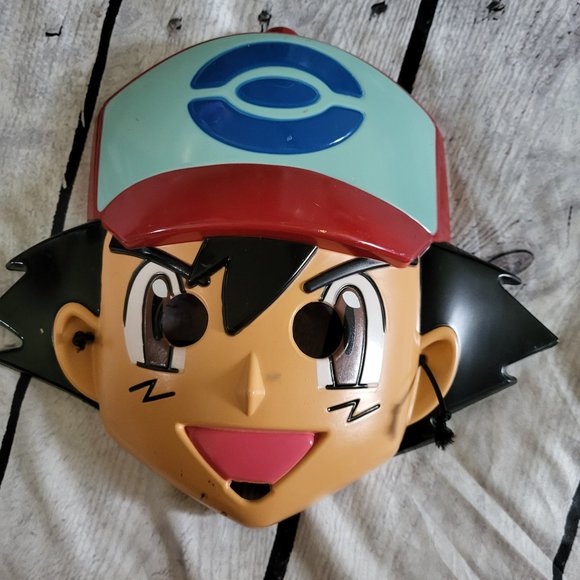 Rubie's | Costumes | Nintendo Pokemon Ash Ketchum Hard Plastic Mask 21 ...